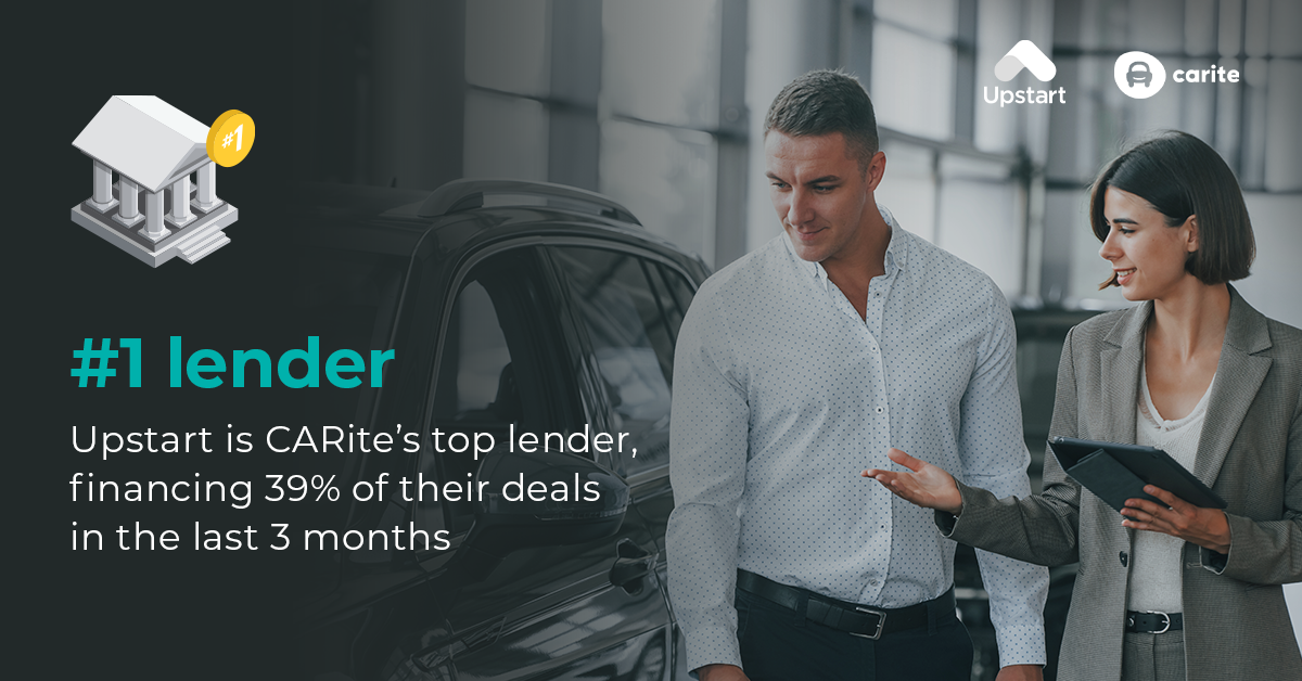 How Upstart Became CARite's Top Lender - Upstart News